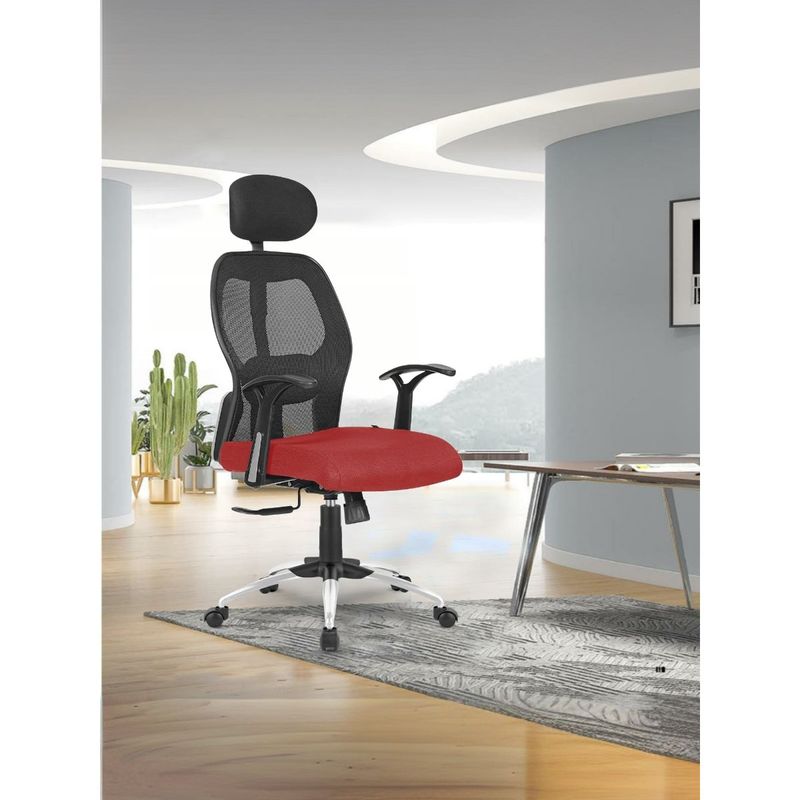 Buy Savya Home Apollo High Back Office, Work from Home Chair with 2D ...