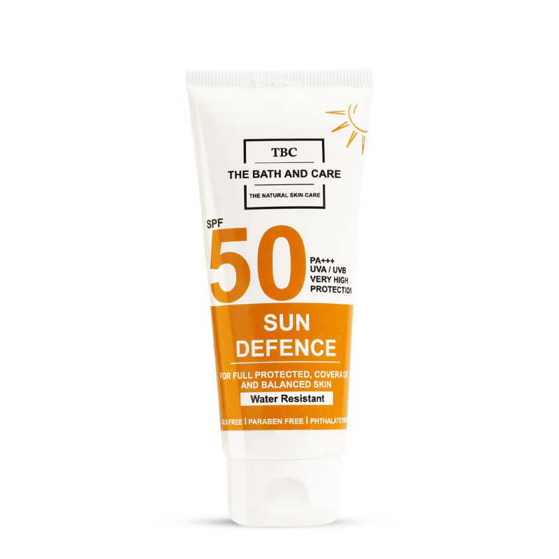 Buy TBC - The Bath and Care Sun Defense Cream SPF 50 PA+++ UVA/UVB Online