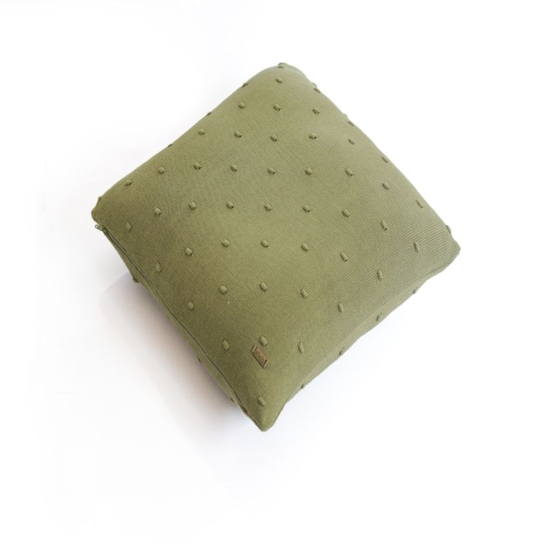 Buy PLUCHI Bubble Dried Herb Color Cotton Knitted Decorative 16 x 16 ...
