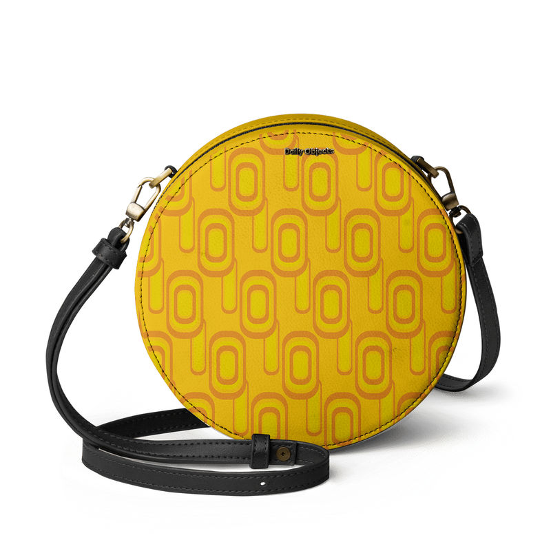 Buy DailyObjects Squircle Yellow Orbis Crossbody Bag Online