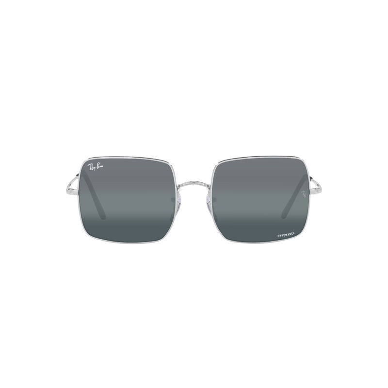 Buy Ray-Ban Silver Sunglasses (0RB1971-Square-Silver Frame-Blue Lens-51 ...