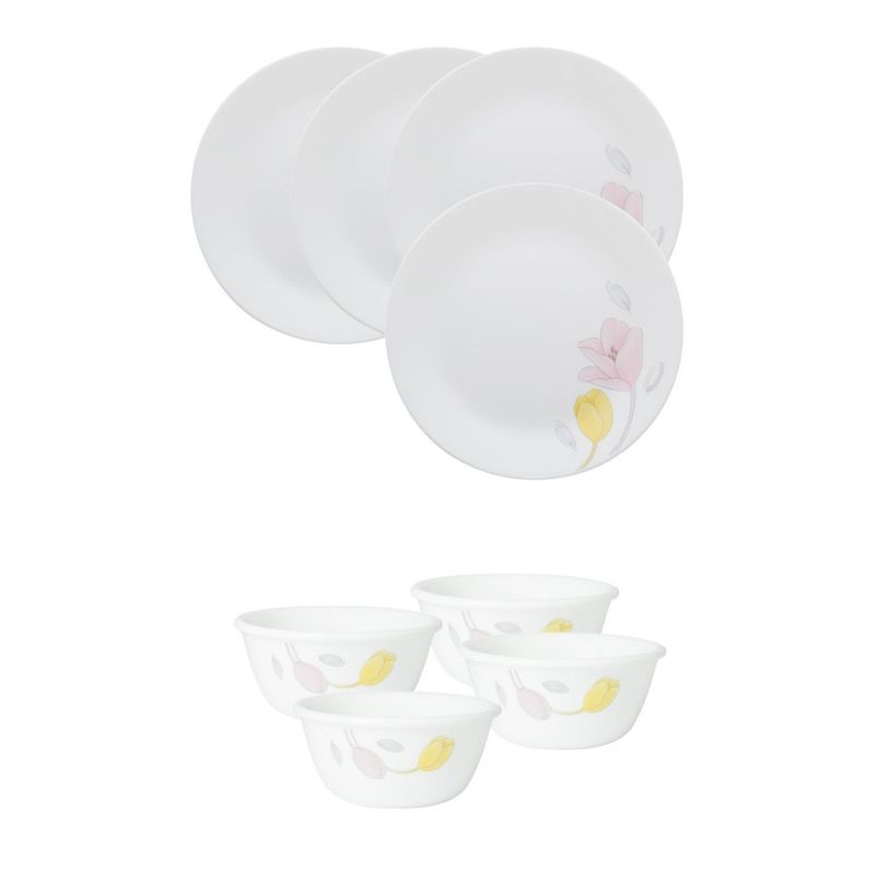 Buy Corelle Livingware Plus 8 Pc Basic / Mini / Starter Dining Set Set ...
