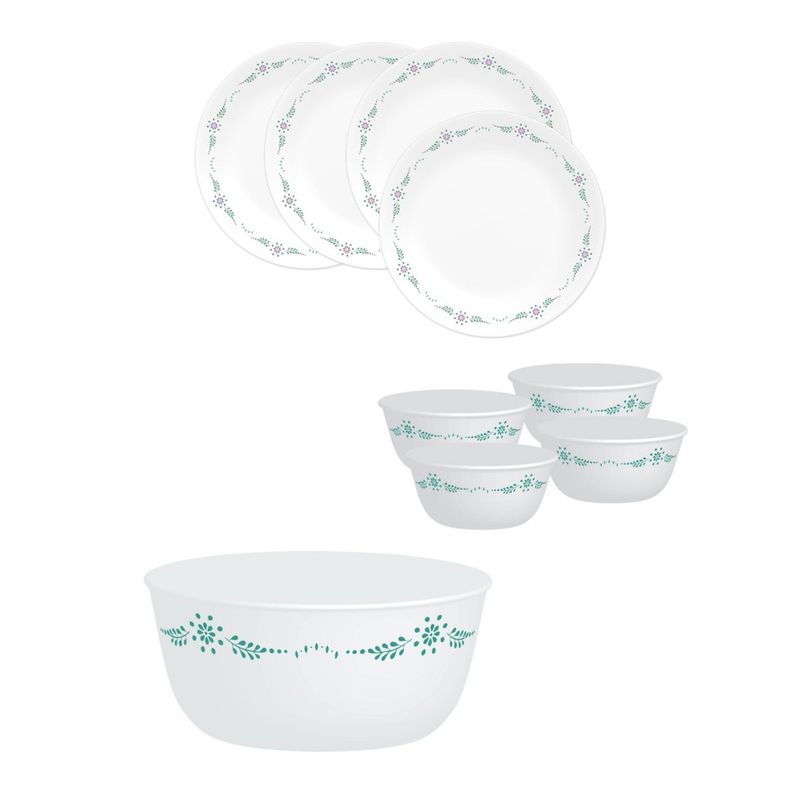 Buy Corelle Livingware 9 Pc Basic / Mini / Starter Dining Set Set ...