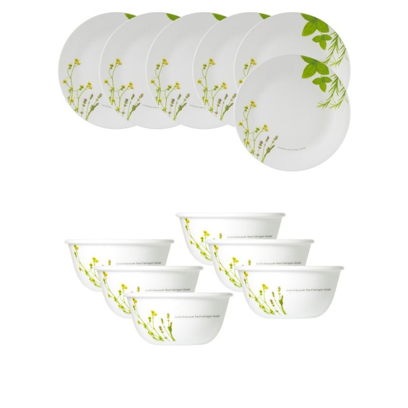 Buy Corelle Asia Collection 12 Pc Basic / Mini / Starter Breakfast Set ...