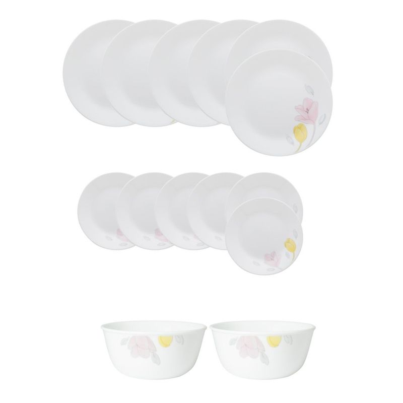 Buy Corelle Livingware Plus 14 Pc Basic / Mini / Starter Dinner Set ...