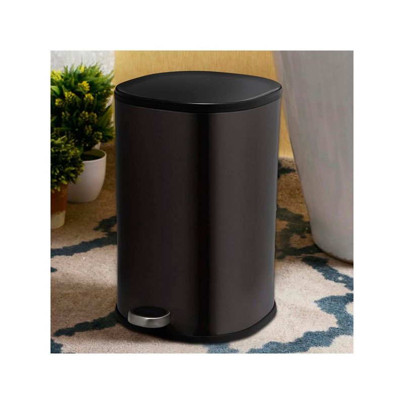 Buy OBSESSIONS Fingerprint Resistant Stainless Steel Step Dustbin with ...