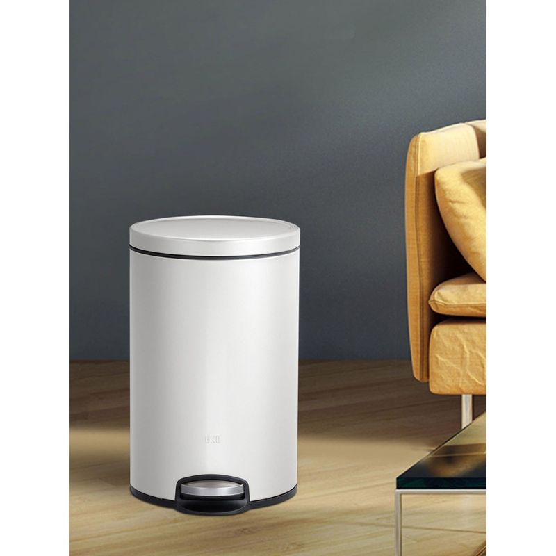 Buy OBSESSIONS Fingerprint Resistant Stainless Steel Step Dustbin with ...