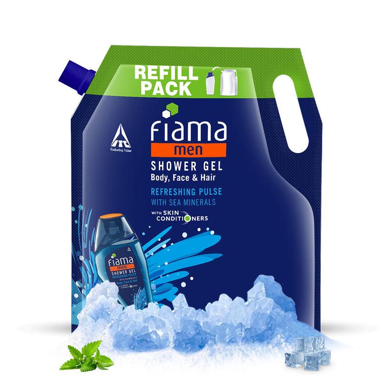 Buy Fiama Men Shower Gel Refreshing Pulse with Skin Conditioners for ...