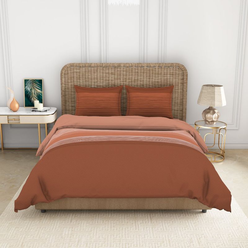 Buy Spaces Cotton Shell Bedding Set 150 Gsm Polyester Fill Health Layer ...