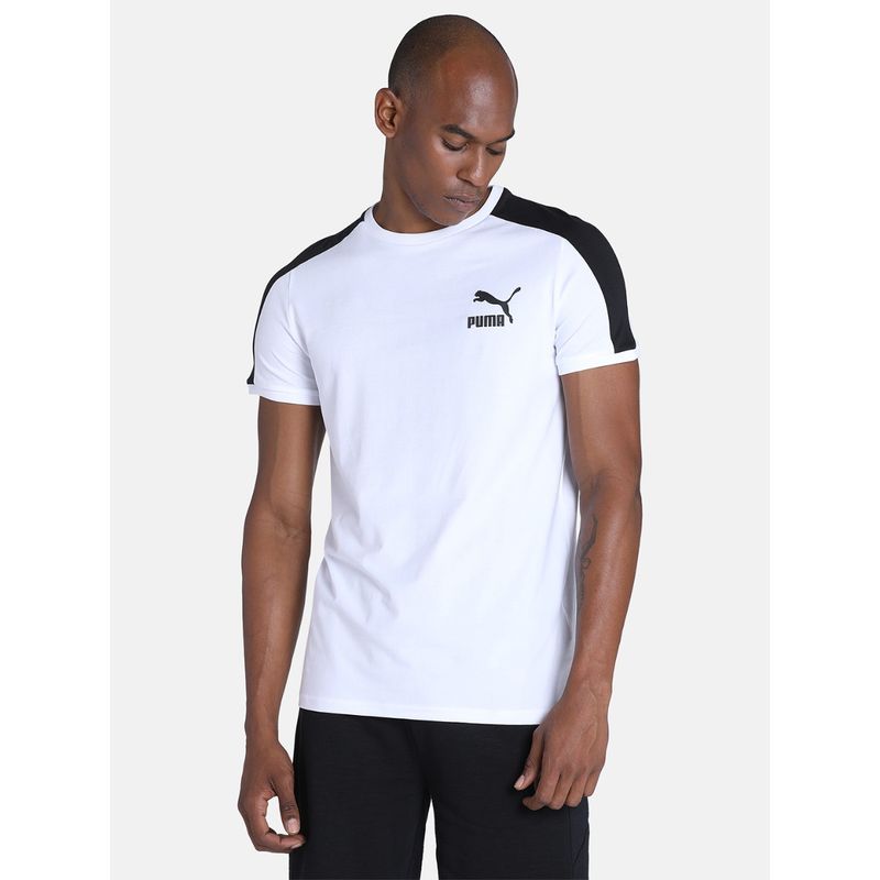 Buy Puma T7 Iconic Mens White T-Shirt Online