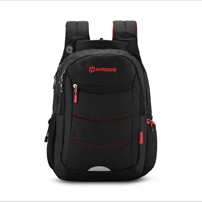 Buy Harissons Ascent Unisex Black Backpack (M) Online