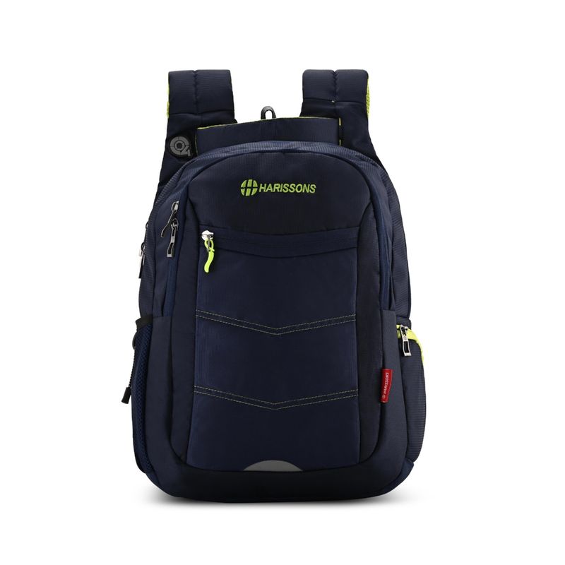 Buy Harissons Ascent Unisex Navy Blue Backpack (M) Online