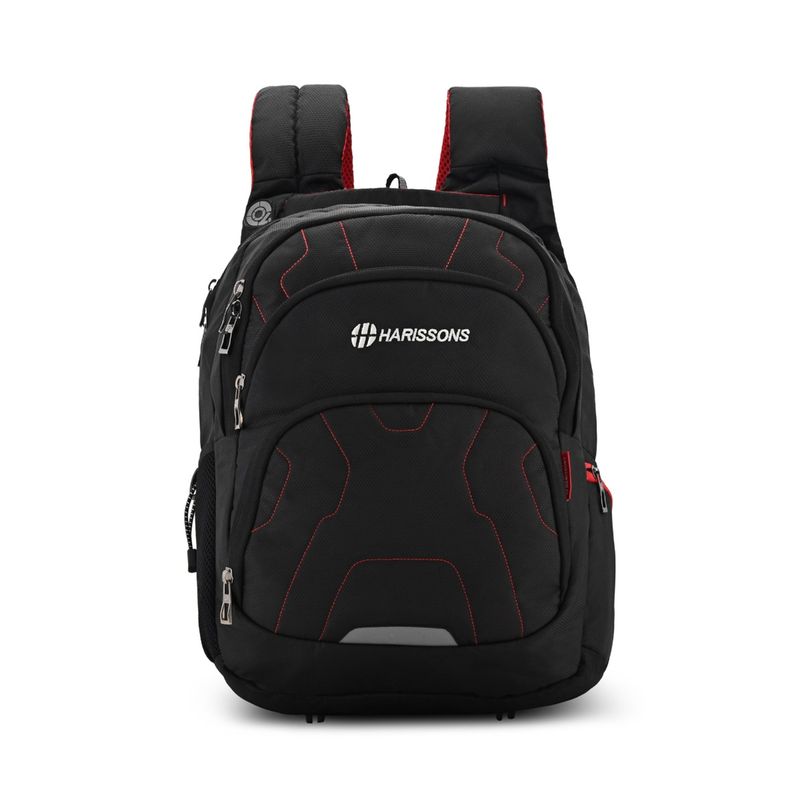 Buy Harissons Rad Unisex Black Backpack (M) Online