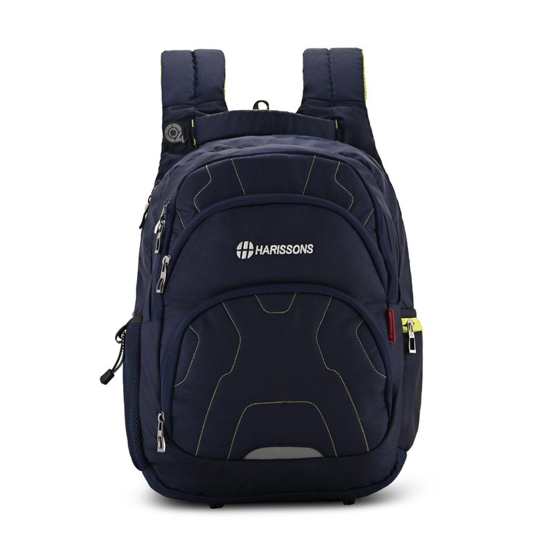 Buy Harissons Rad Unisex Navy Blue Backpack (M) Online