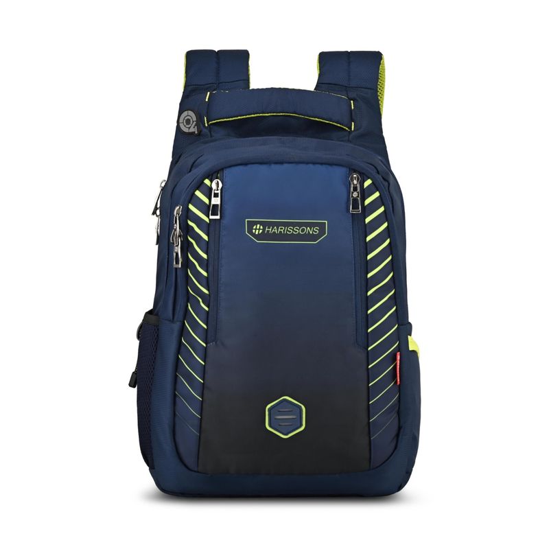 Buy Harissons Locus Unisex Navy Blue Backpack (M) Online