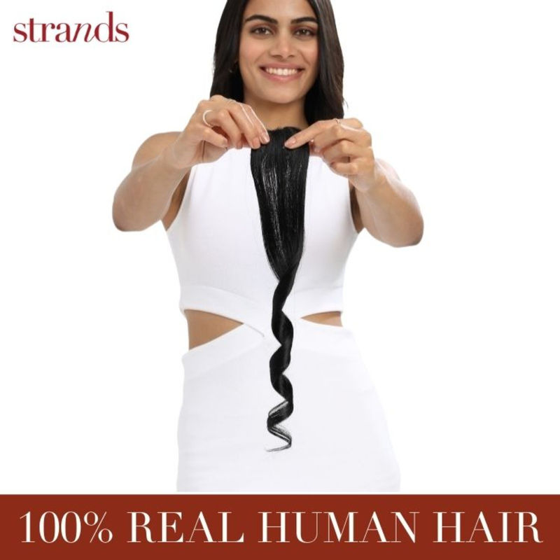Buy Strands Clip In 14 Inch Side Patch Online