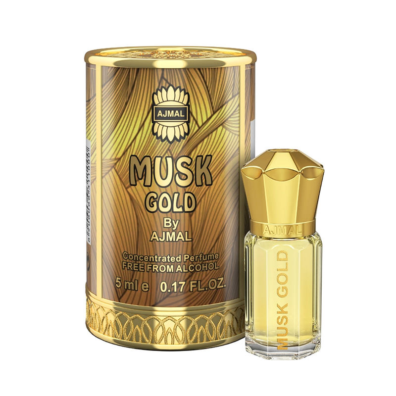 Buy Ajmal India Musk Gold Attar Concentrated Perfume For Her Online