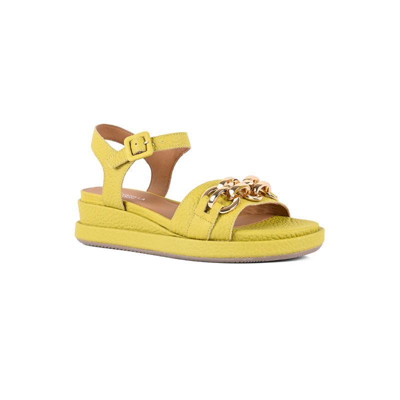 Buy Vanilla Moon Women Green Sandals Online