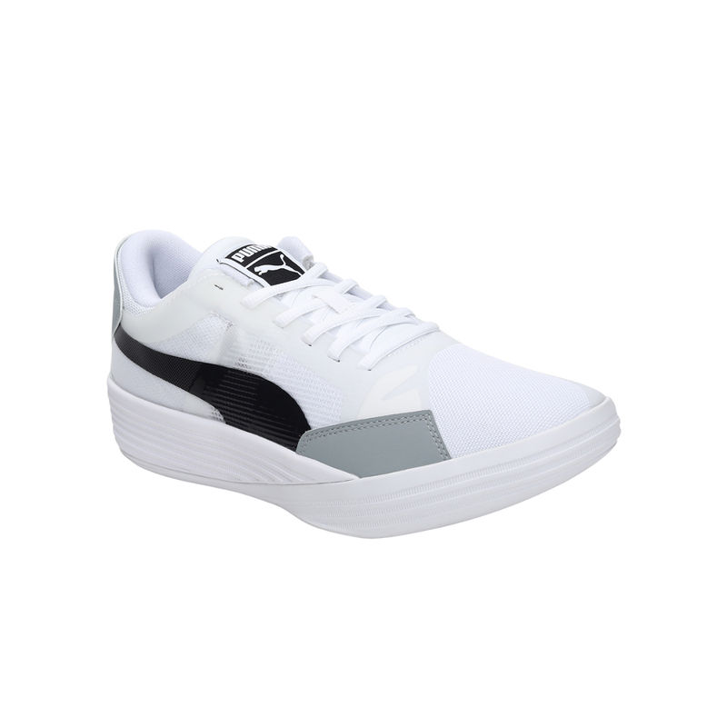 Buy Puma Clyde All-pro Team Unisex White Basketball Shoes Online