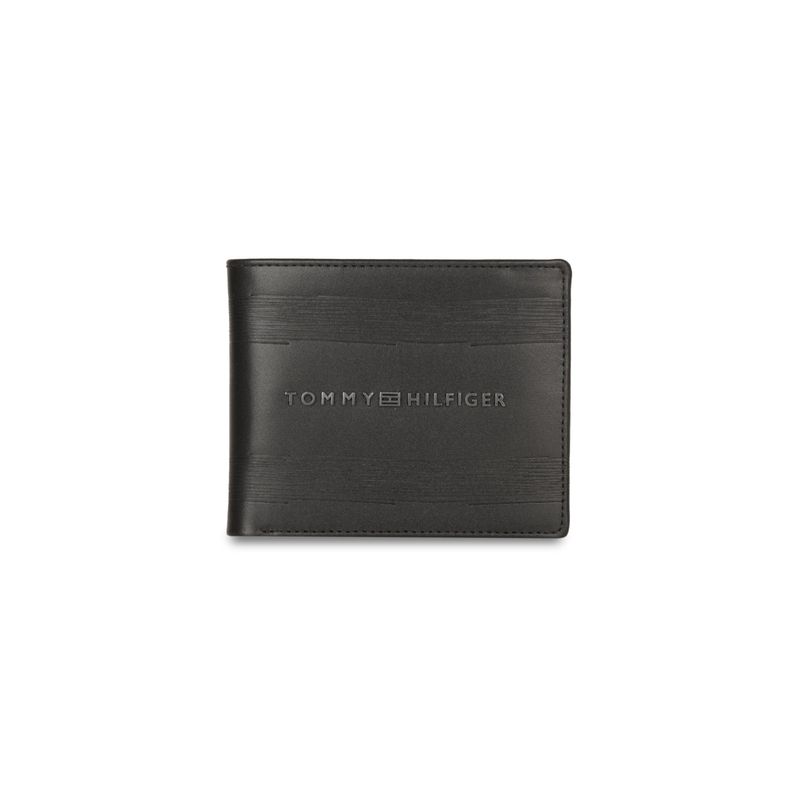 Buy Tommy Hilfiger Emmet Men Leather Global Wallet - Black Online