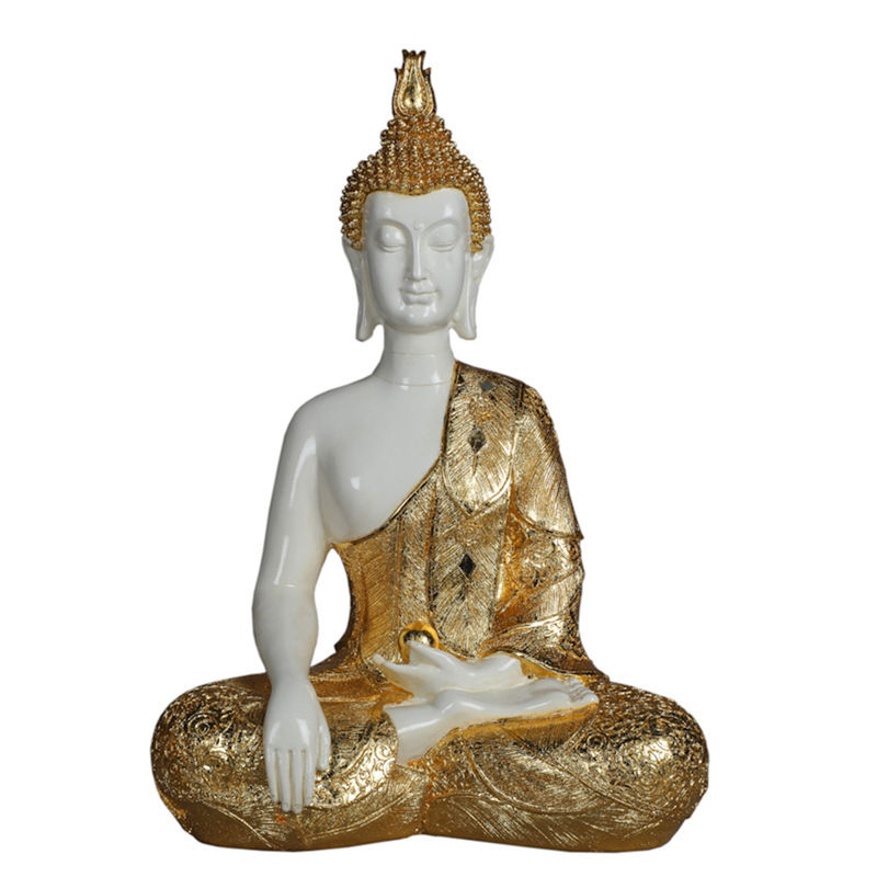 Buy Tansha Quo Ladoo Buddha Decorative Showpiece - 39 Cm (Polyresin ...