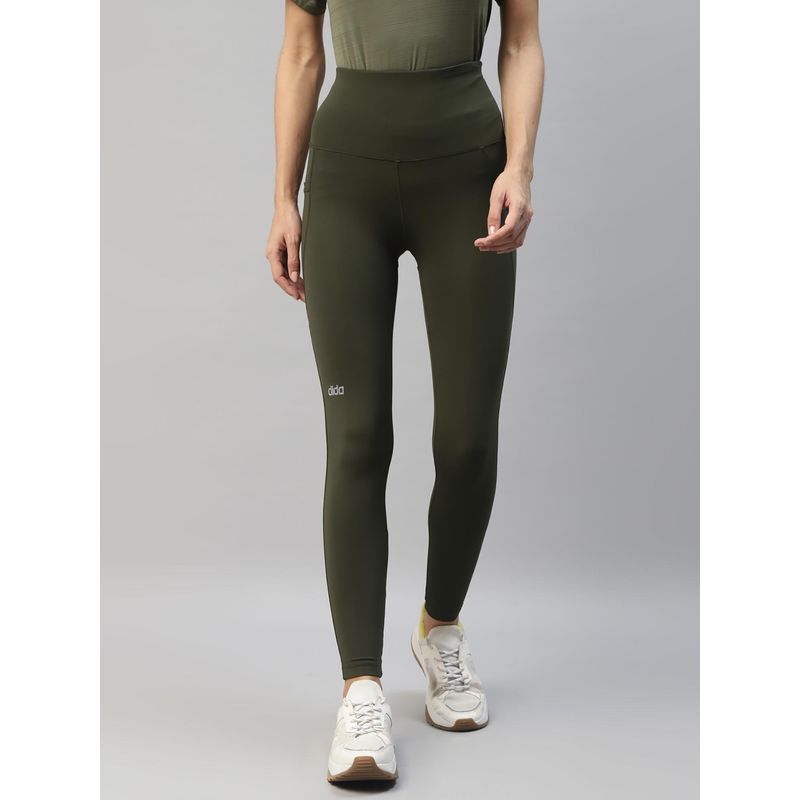 Buy Dida Women Dynamic Olive Tights Online