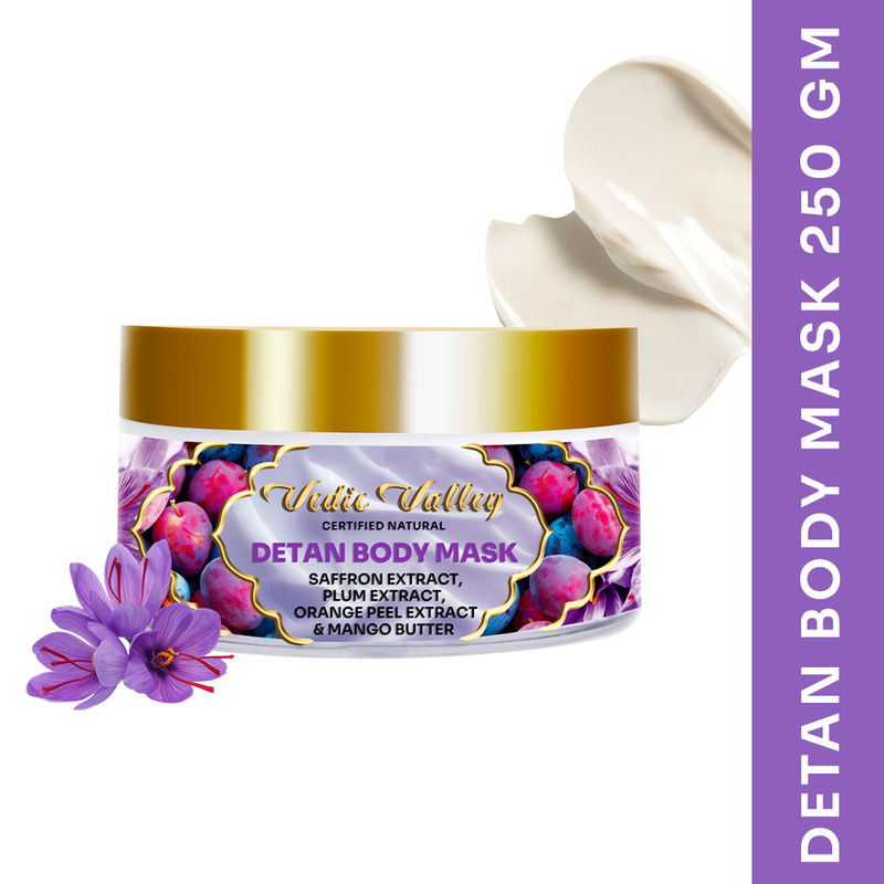 Buy Vedic Valley Saffron Detan Body Mask Online