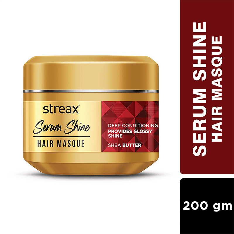 Buy Streax Serum Shine Hair Mask Infused With Shea Butter Online