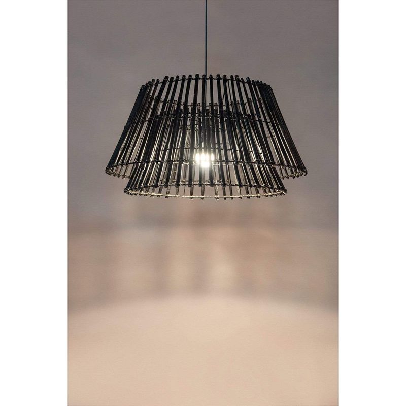 Buy Freedom Tree Aattur Wicker Pendant Lamp Charcoal Black Online