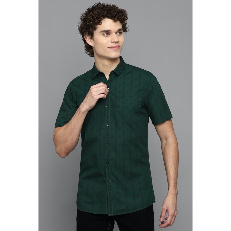 Buy Allen Solly Green Shirt Online