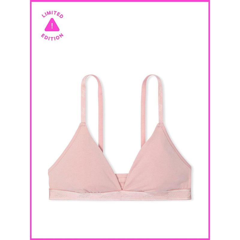 Buy Victoria's Secret Pink Bralettes and Bra Tops Base Cotton Triangle ...