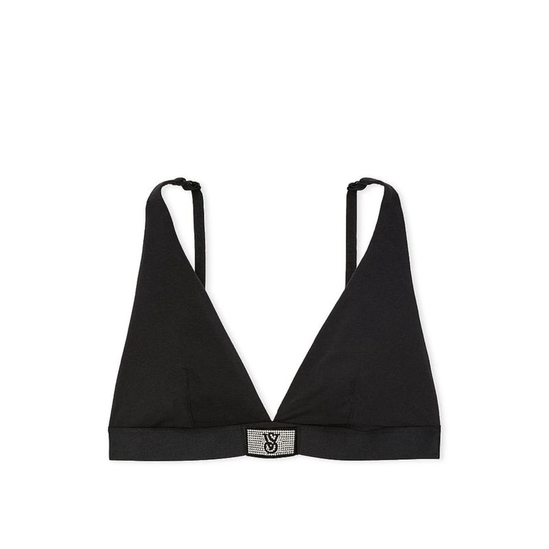 Buy Victoria's Secret The T-shirt Shine Patch Wireless Plunge Bralette ...