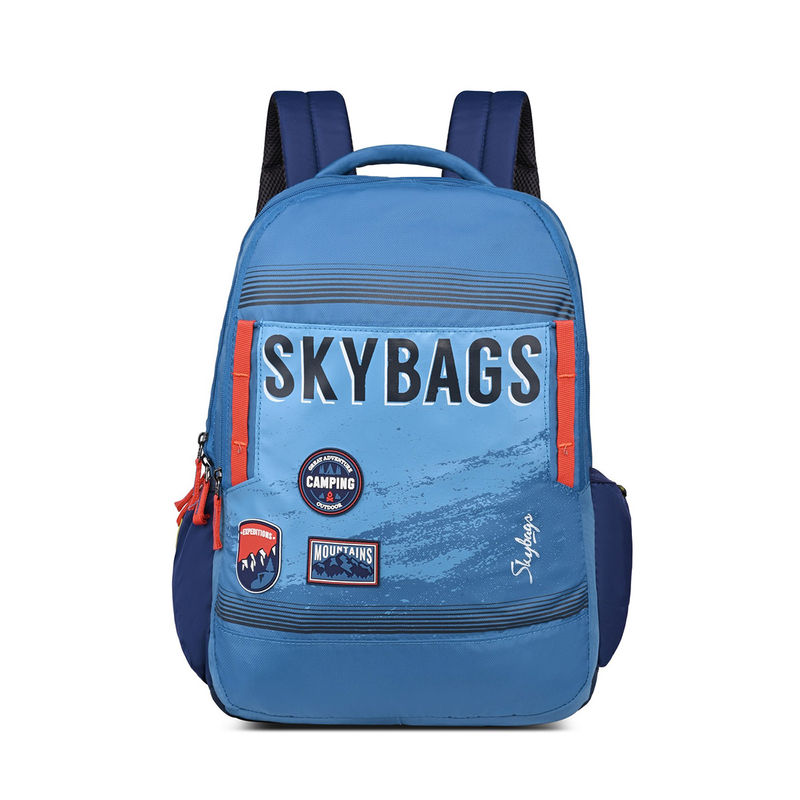 Buy Skybags New Stream 23-10 School Bp Rc (H) Blue Backpack Online