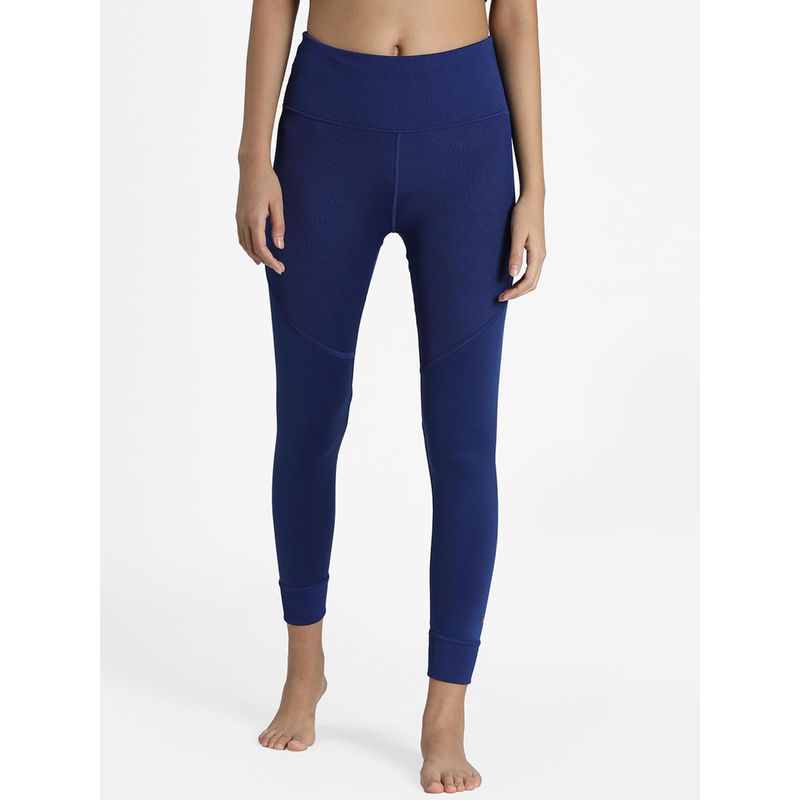 Buy Puma Studio Rib HW 7 8 Women Blue Yoga Tights Online