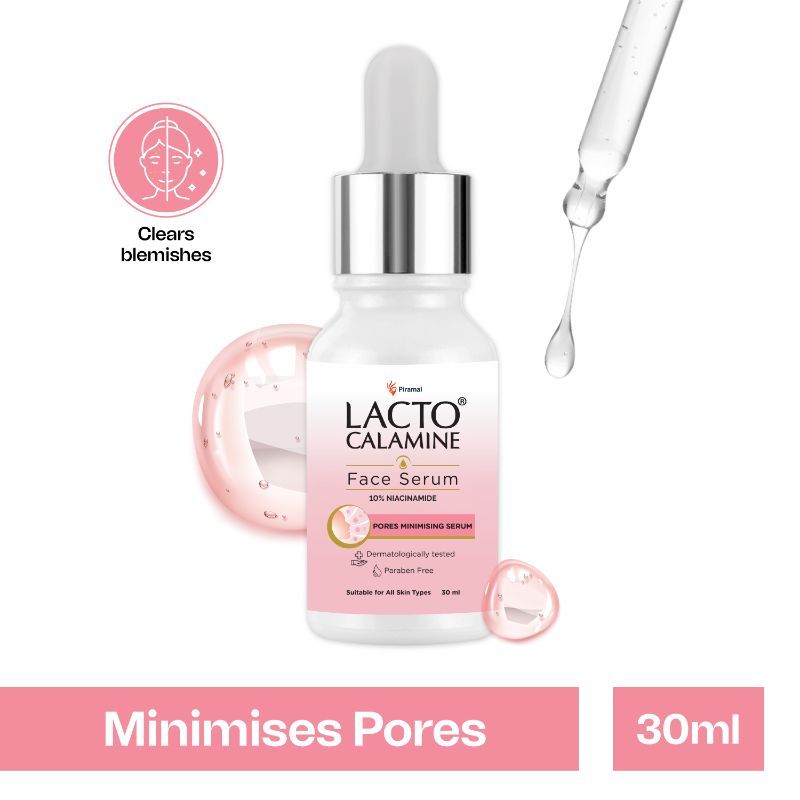 Buy Lacto Calamine 10% Niacinamide Face Serum, Non Sticky To Minimise ...