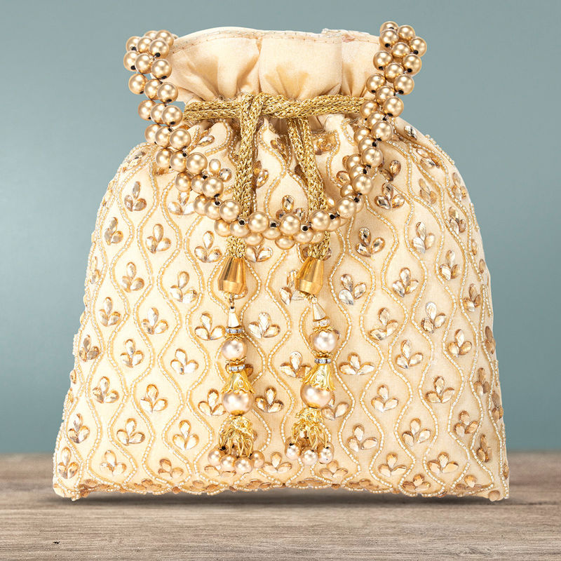 Buy Peora Potli Bags for Women Evening Bag Clutch Ethnic Bride Purse ...