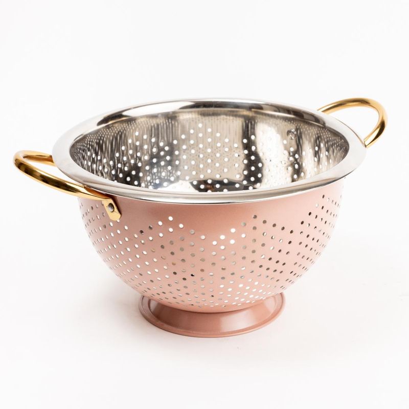Buy Kaniry Artise of Novelty Pink Colum Steel Colander Online