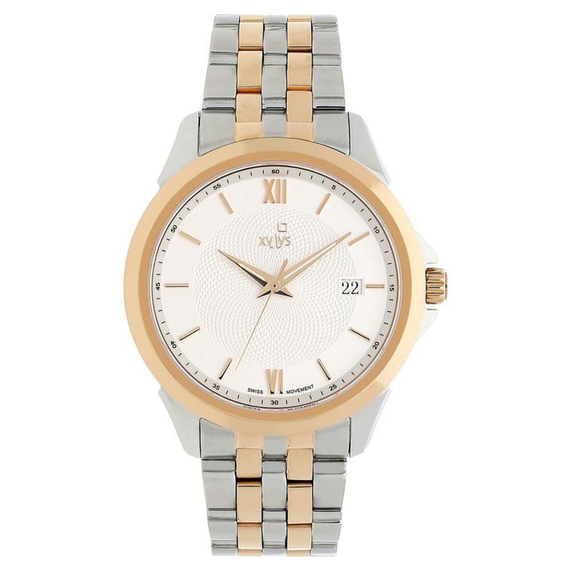 Buy Xylys Men Analog White Dial Silver Strap Watches (M) Online