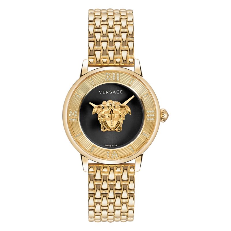 Buy Versace Analog Black Dial Women Watch - Ve2R00822 Online