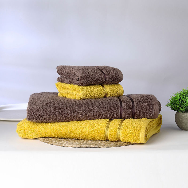 Buy SPACES Edria 100% Cotton Towel Combo Online