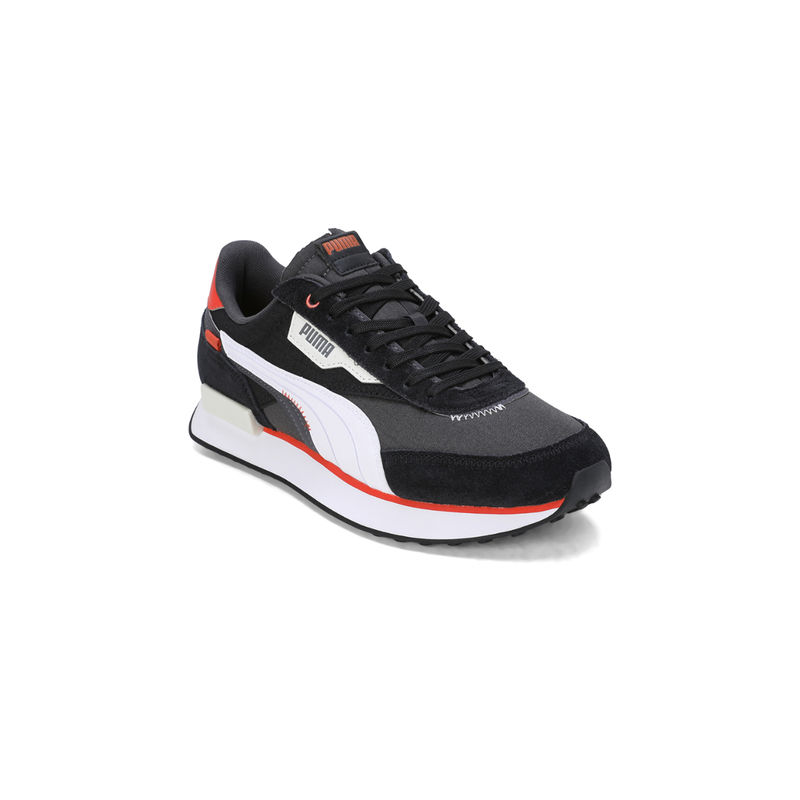 Buy Puma Future Rider Displaced Unisex Black & Grey Sneakers Online