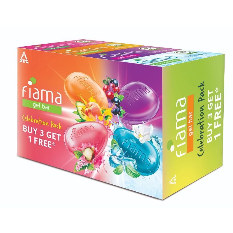 Buy Fiama Gel Bar Celebration Pack (Buy 3 Get 1 Free) Online