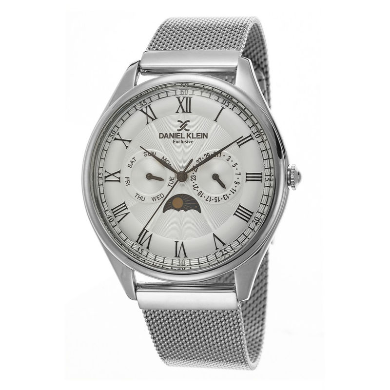 Buy Daniel Klein Analog Silver Dial Men's Watch (DK.1.12478-1) Online