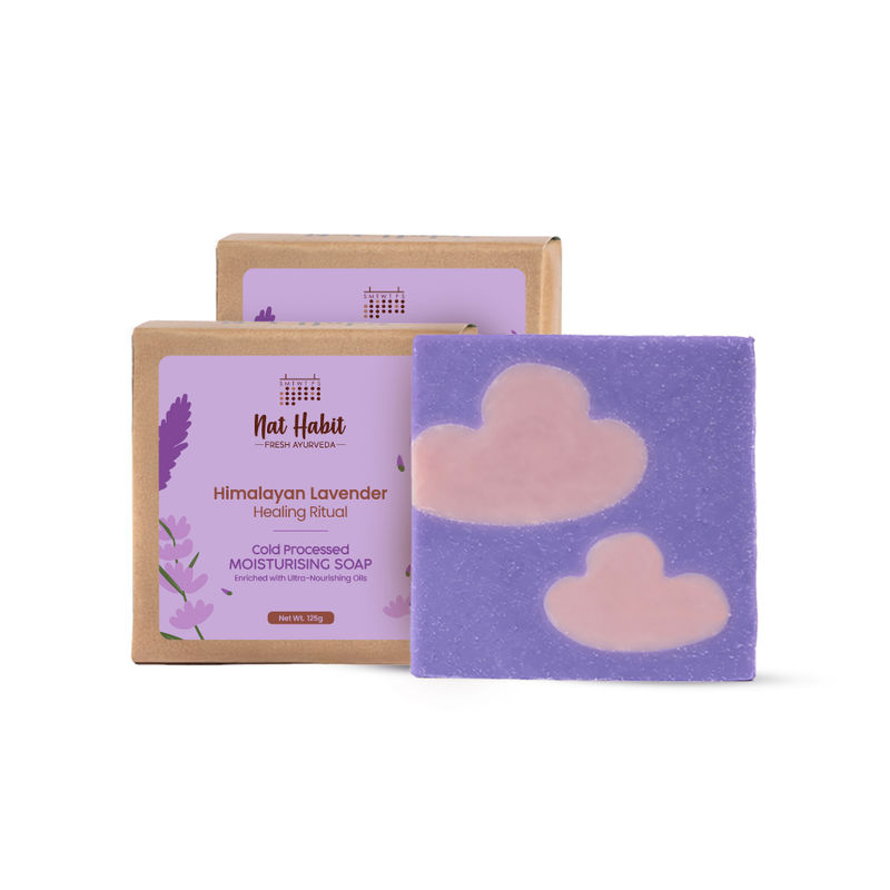 Buy Nat Habit Cold Processed Himalayan Lavender Moisturising Soap ...