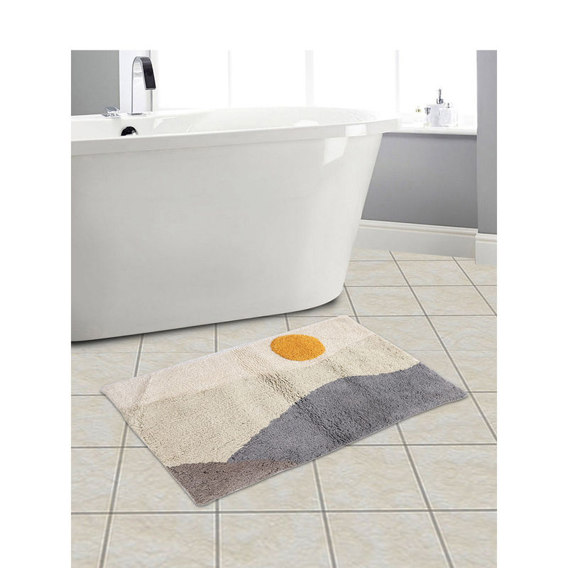 Eyda Multi Colored Rising Sun Cotton Bath Mat: Buy Eyda Multi Colored ...