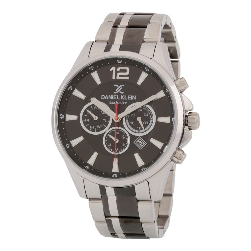Buy Daniel Klein Silver Color Watches For Men DK.1.12839-5 Online