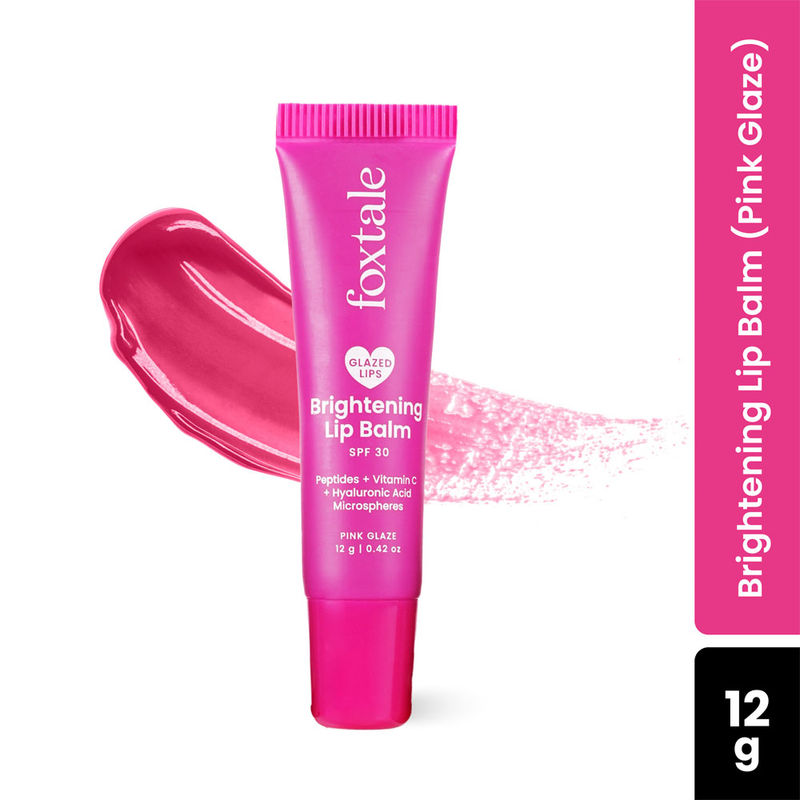 Buy Foxtale Brightening Lip Balm With Peptides, Vitamin C & Hyaluronic ...