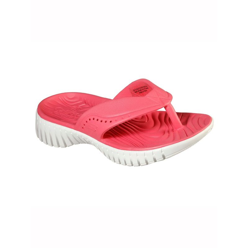 Buy SKECHERS GO WALK SMART MAHALO Pink Slipper Online