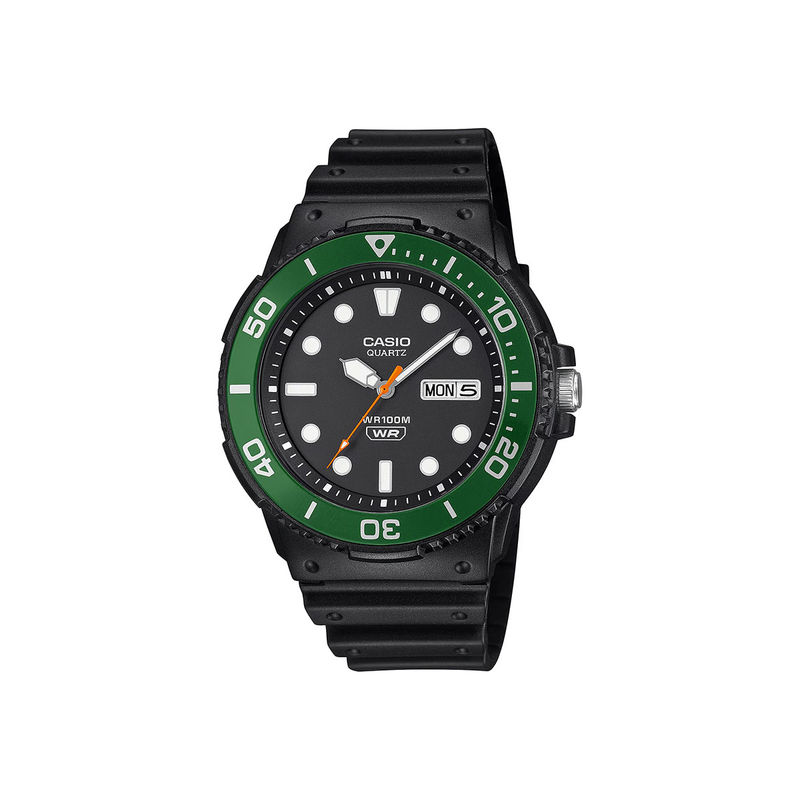 Buy Casio YOUTH Men Analog Black Dial Round Shape Watch MRW-230H-1E3VDF ...