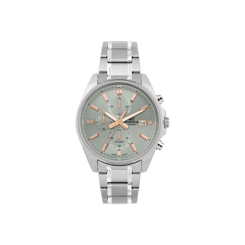 Buy Casio EDIFICE Men Analog Green Dial Round Shape Watch EFV-610DE ...